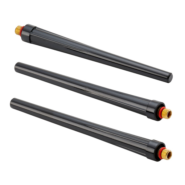 Long Back Cap 200L (41V24) for 9/20 TIG Torches – 3 Pack | PrimeWeld