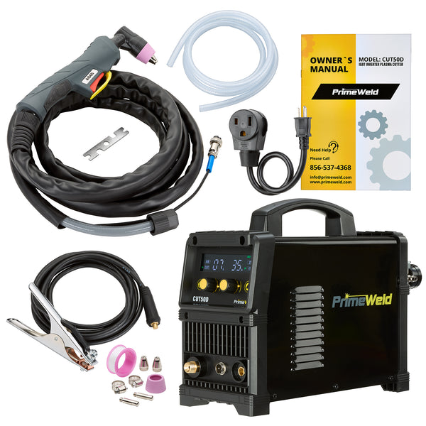 Portable Plasma Cutter: CUT50D 50-Amp Plasma Cutter | PrimeWeld