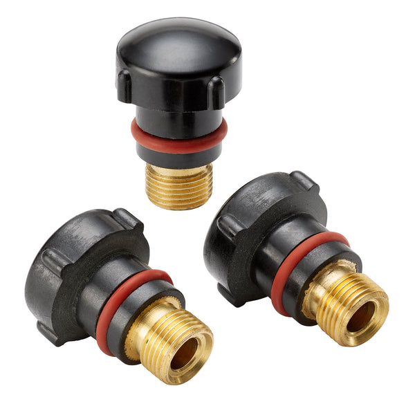 Short Back Cap with O-Ring 300S (57Y04) for 17/18/26 TIG Torches – 1 o ...